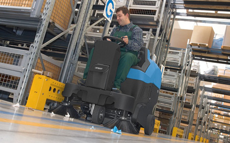 Lavasciuga pavimenti per la pulizia industriale - Fimap SpA